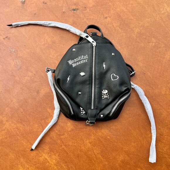 Bags | New Beautiful Disaster Storm Backpack Black Model Bd44 | Poshmark